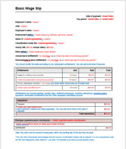 Salary-Slip-Template-21 | Word Templates for Free Download
